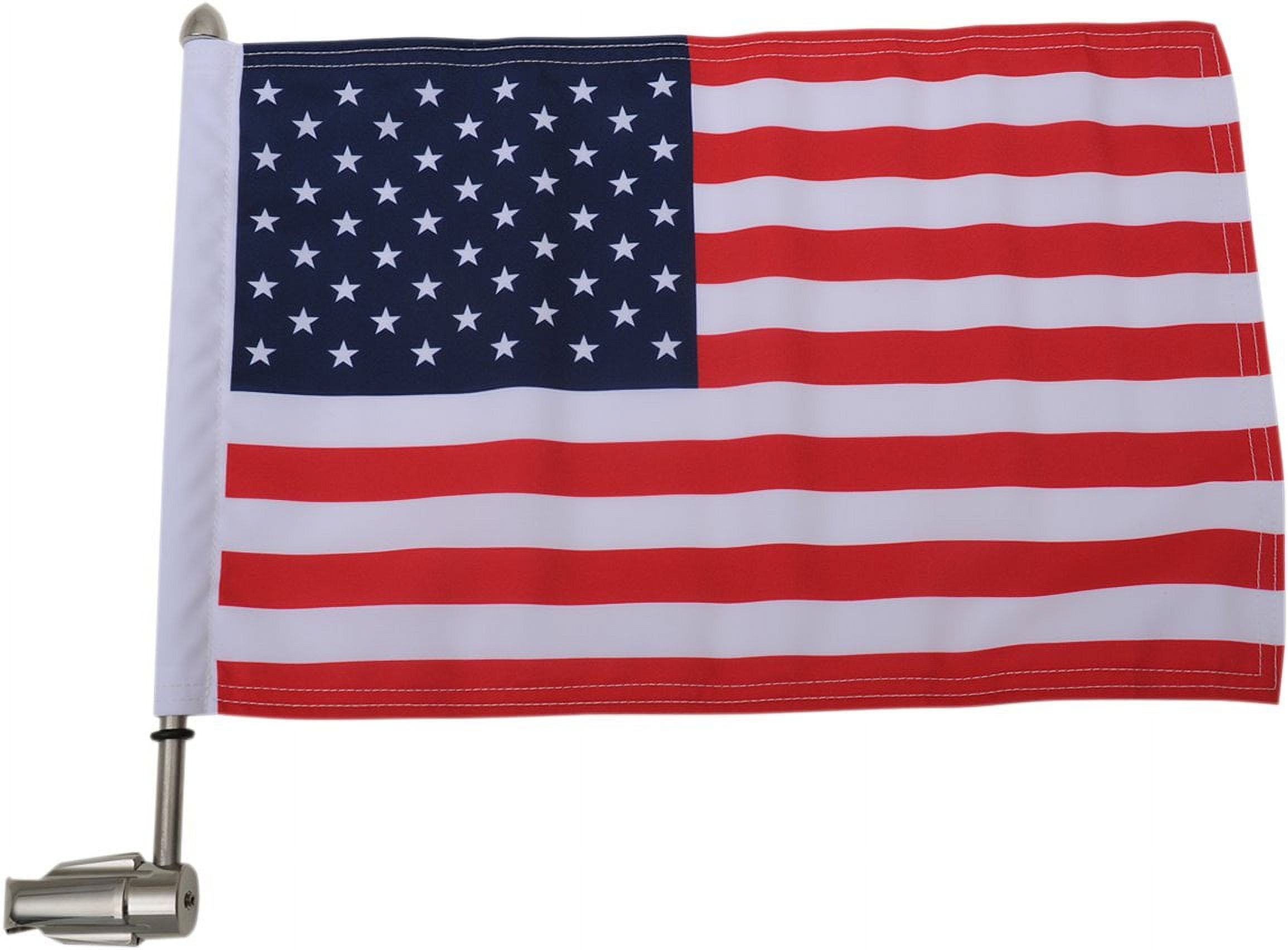 Pro Pad 13" Sissy Bar Flag Mount w/ Flag (RFM-RDSB765IN15) - Walmart.com