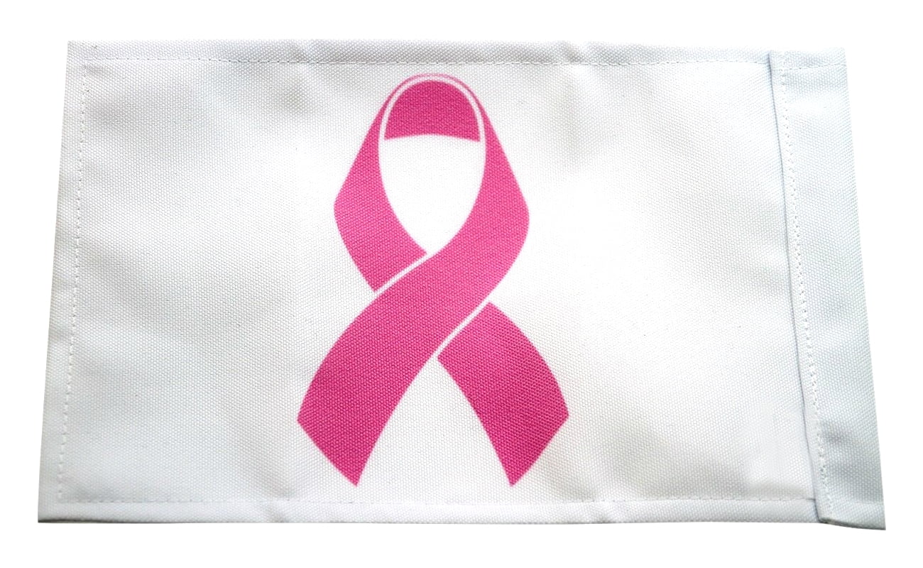 Pro Pad 6" x 9" Pink Fight Cancer Ribbon Motorcycle Flag (FLG-PNKR ...