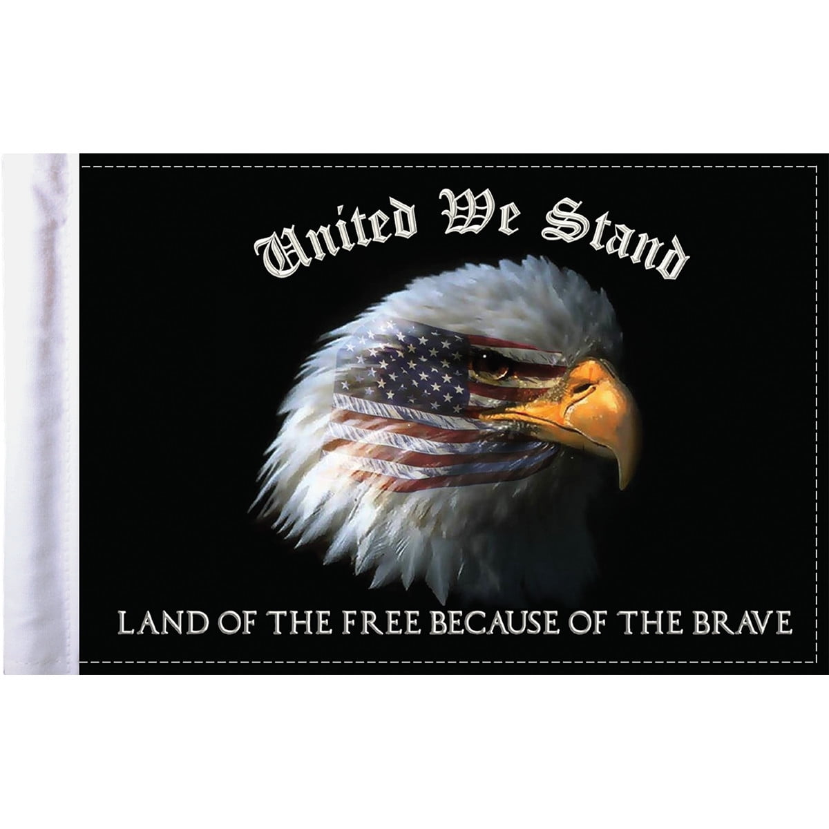 Pro Pad 6" x 9" United We Stand Motorcycle Flag (FLG-UWS) - Walmart.com