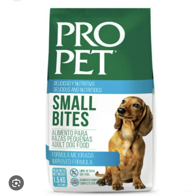 Pro Pet Small Bites Dog Food 8.8lbs Bag Small Bites Dog Food - Walmart.com