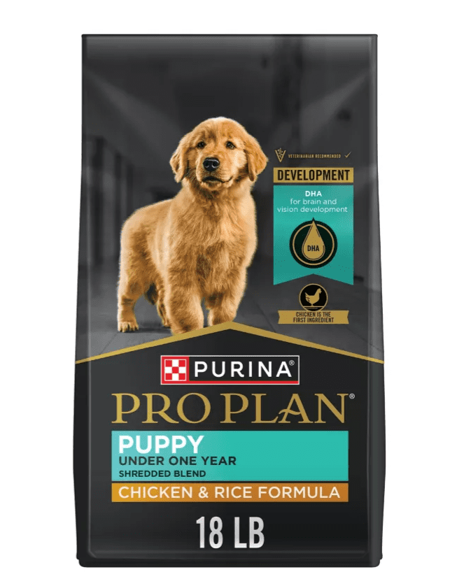 Pro Plan Savor Puppy Chicken and Rice Shredded Blend Recipe Dry Dog ...