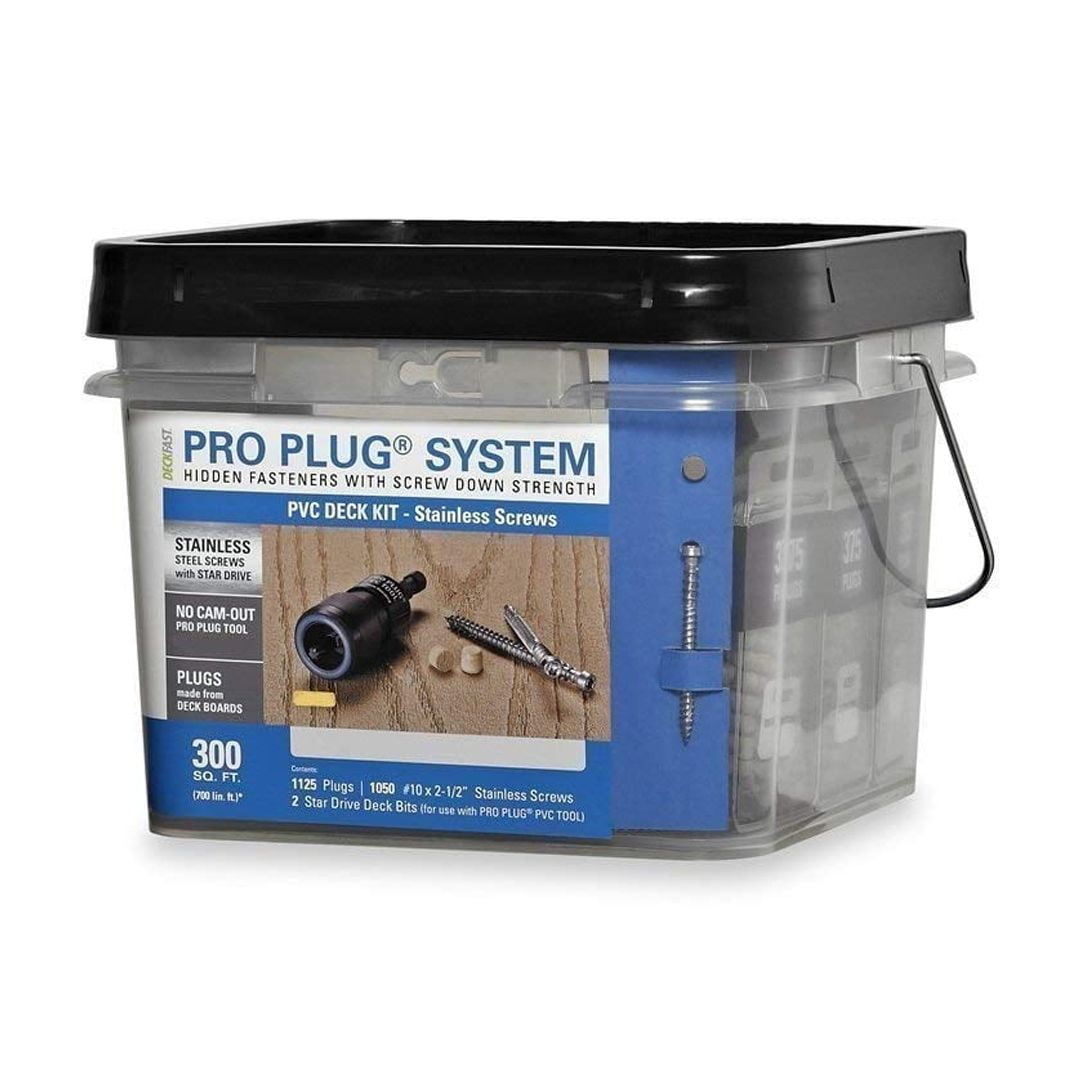 Pro Plug PVC Plugging System for ENDECK Sable Decking - Stainless Steel ...