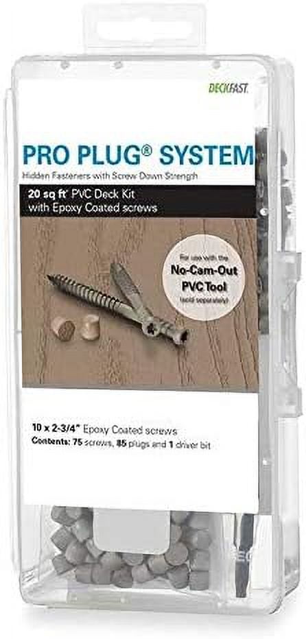 Pro Plug PVC Plugging System for use with AZEK Coastline Decking ...