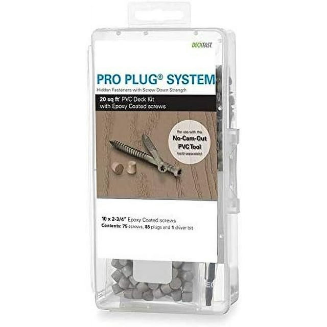 Pro Plug PVC Plugging System for use with AZEK Coastline Decking ...