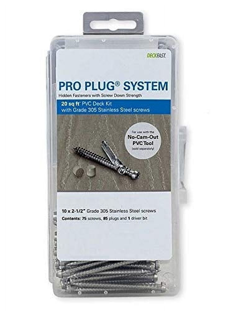 Pro Plug PVC Plugging System for use with AZEK Mahogany Decking ...