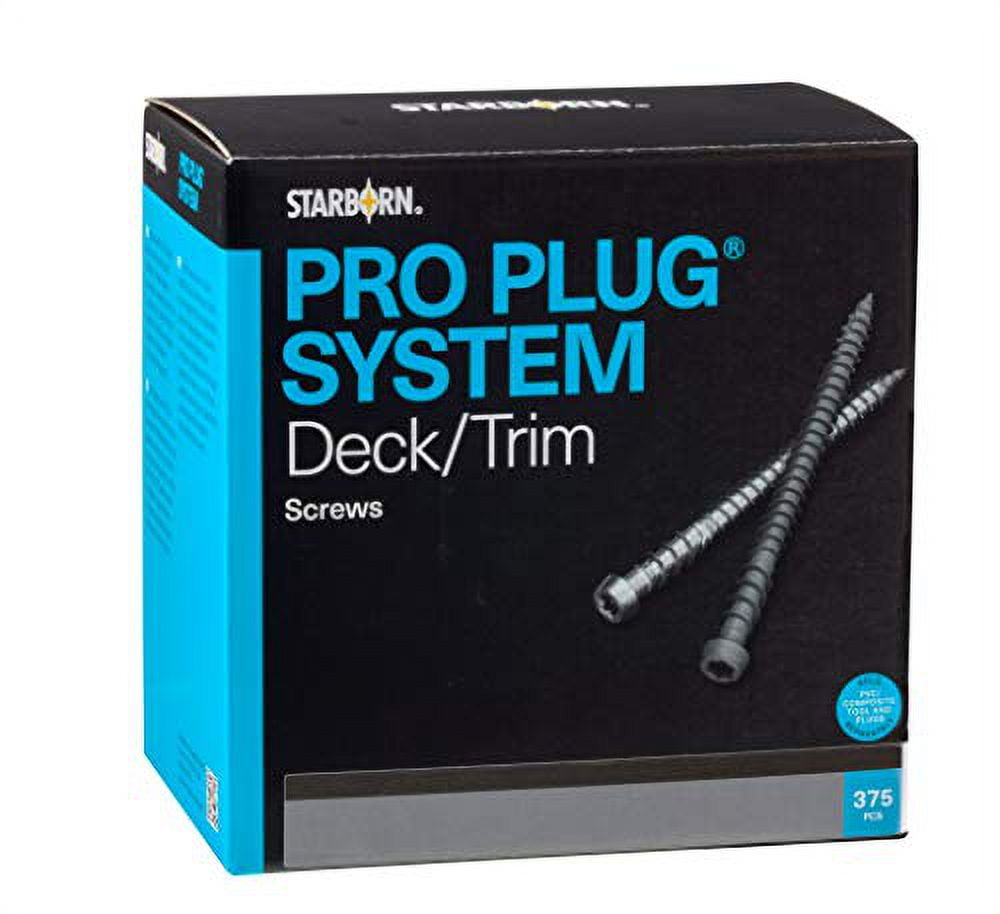 Pro Plug System Stainless Steel Screws for Use with the Pro Plug PVC ...
