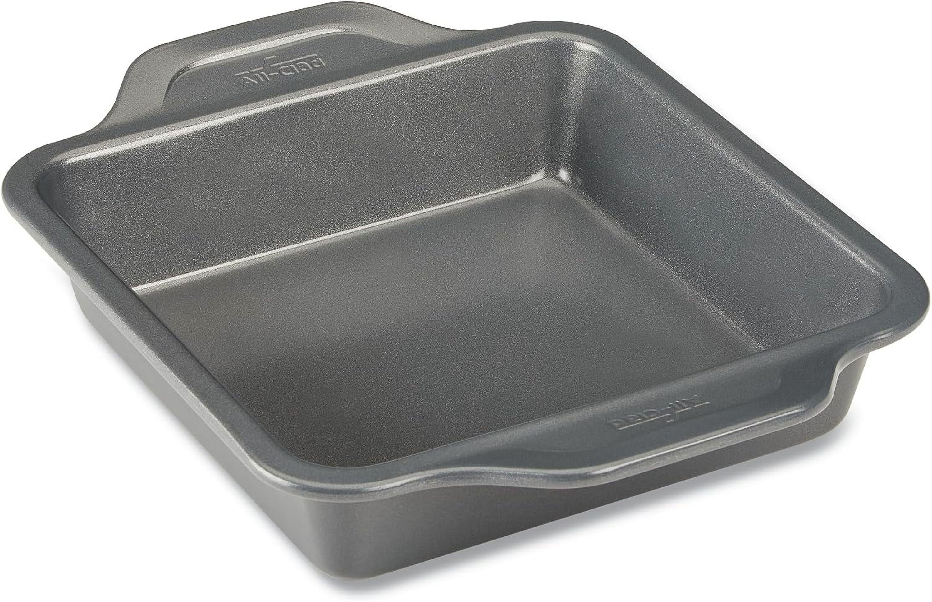 Pro-Release Nonstick Square Baking Pan 8x8 Inch Oven Safe 450F Half ...