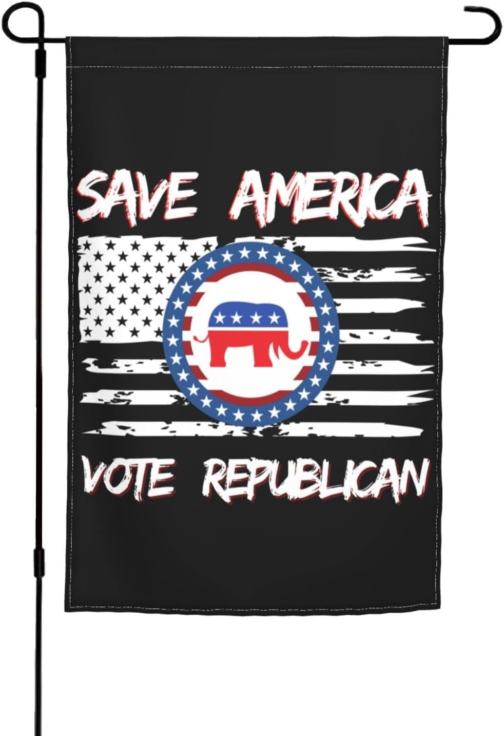 Pro Republican Vote Republican Garden Flag Save America Vote Red 2024 ...