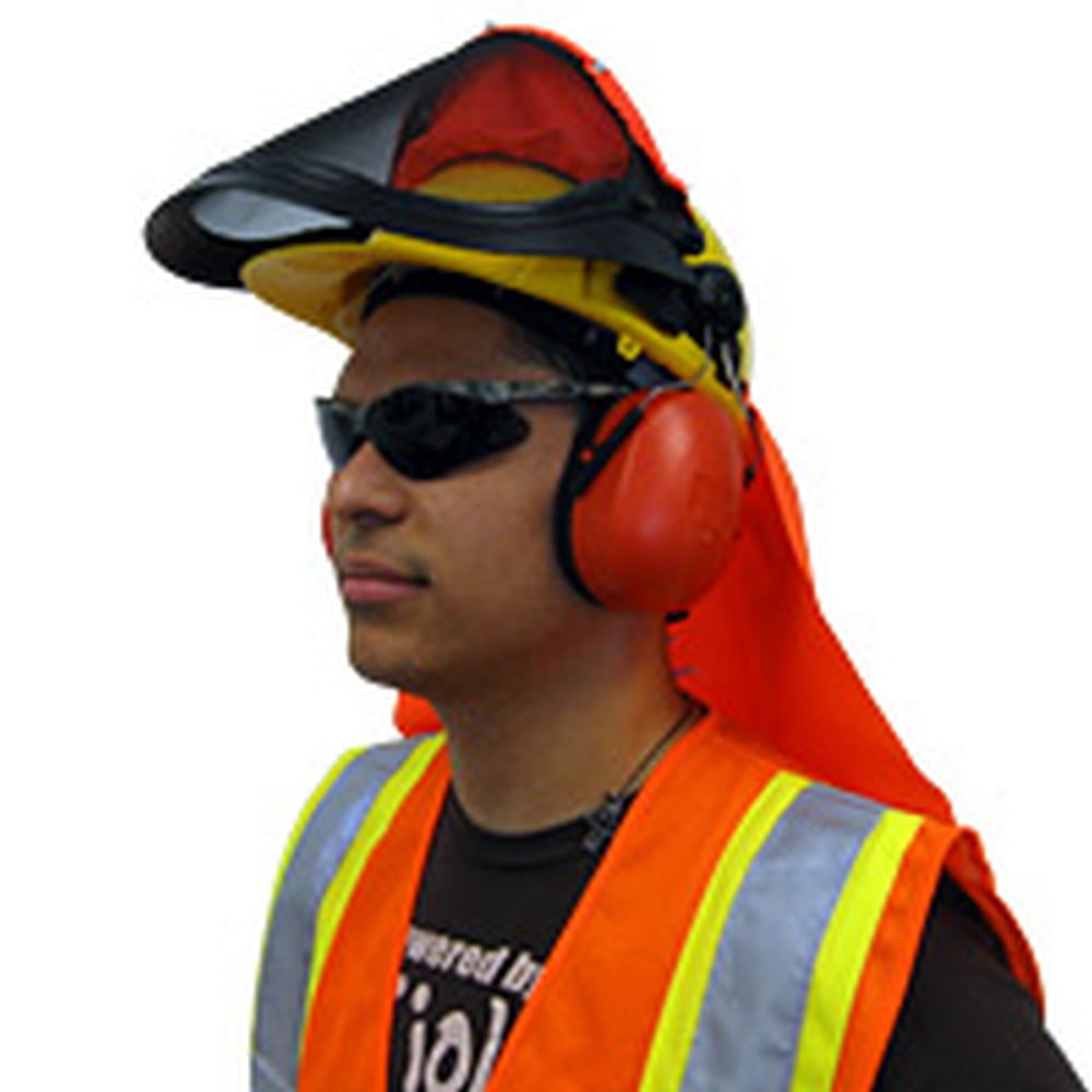 Pro Safety Helmet and Hearing Protection System - Walmart.com