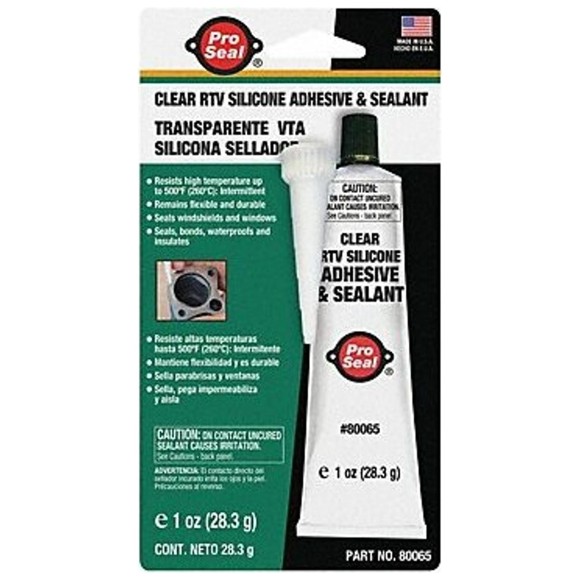 Pro Seal Gasket Sealant,1 oz,Clear 80065 - Walmart.com