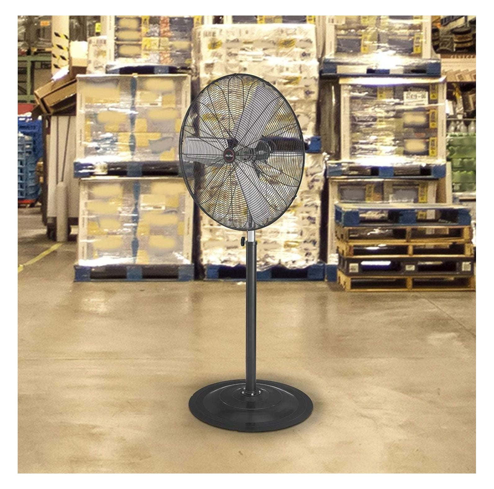 Pro-Series 30" inch High Velocity Telescoping Standing Shop Fan ...