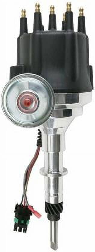 Pro Series Ready to Run R2R Distributor for Chevy, I6 Engine, Black Cap ...