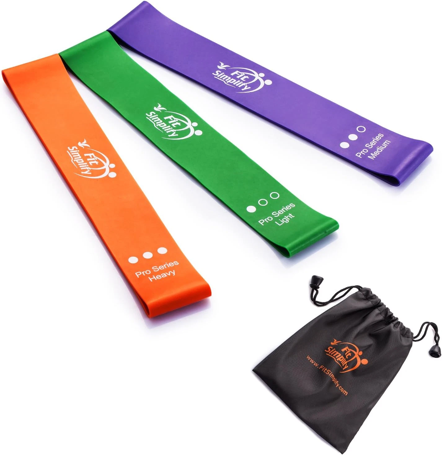 Pro Series Resistance Loop Exercise Bands, Set of 3 - Walmart.com