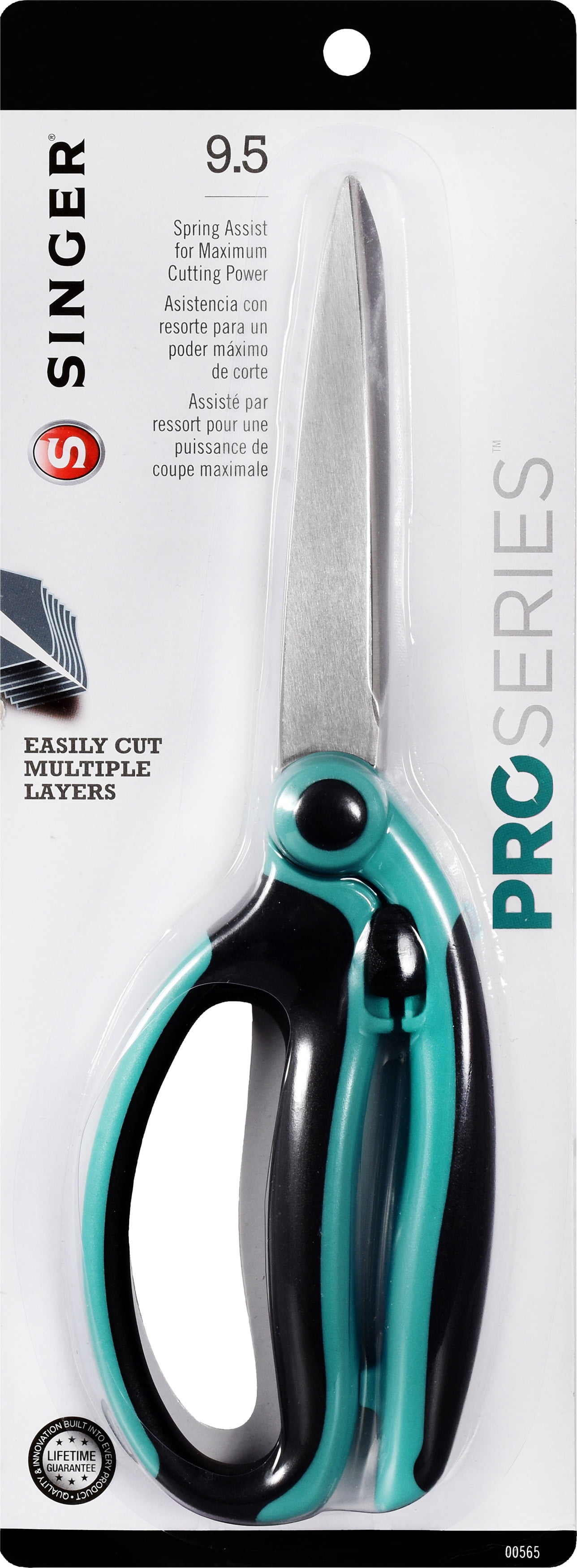 Pro Series Spring Handle Scissors 9.5 Inch - Walmart.com