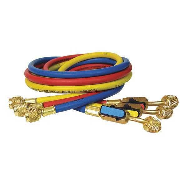 Pro-Set Hose Set,5 ft L,Blue/Red/Yellow,800 psi HP5E - Walmart Business ...