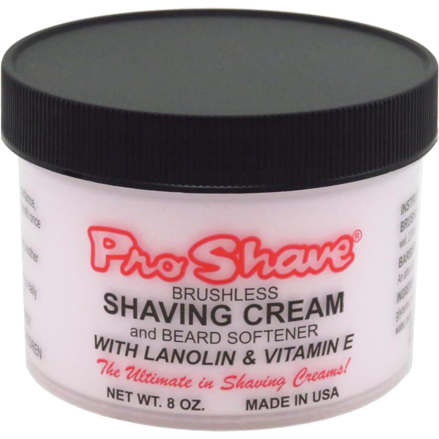 Pro Shave Brushless Shaving Cream & Beard Softener 8 Ounce (235ml) (2 ...