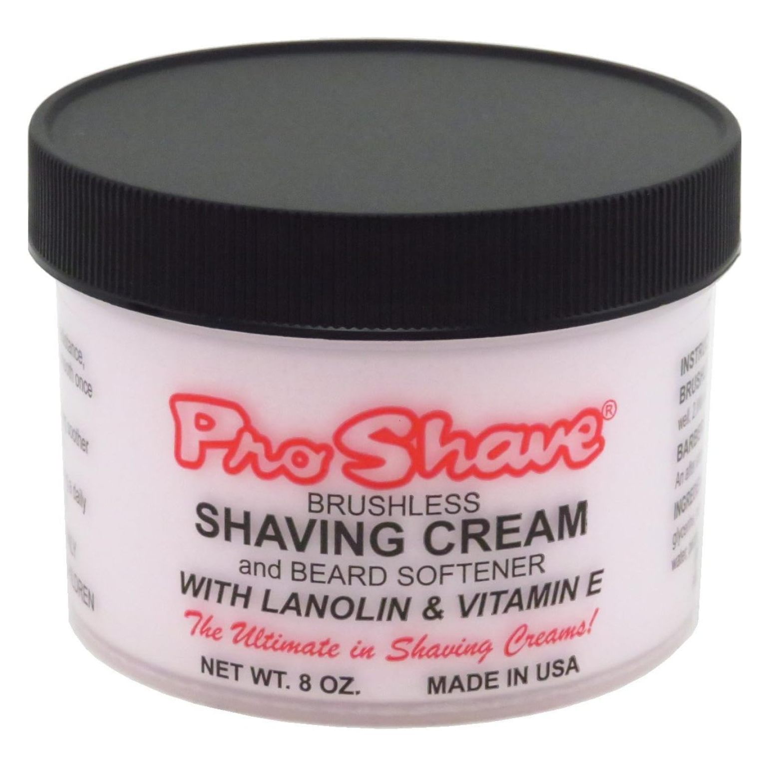 Pro Shave Brushless Shaving Cream & Beard Softener 8 Ounce (235ml) (2 ...