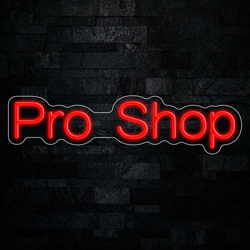 Pro Shop LED Neon Sign 24"L x 6"H #33339 - Walmart.com