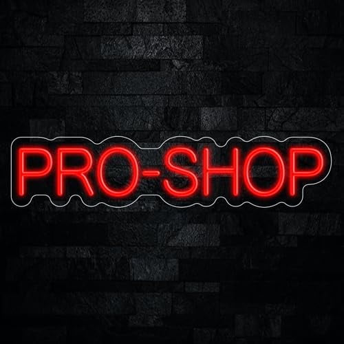 Pro Shop Neon LED Sign 27"L x 6"H #32646 - Walmart.com