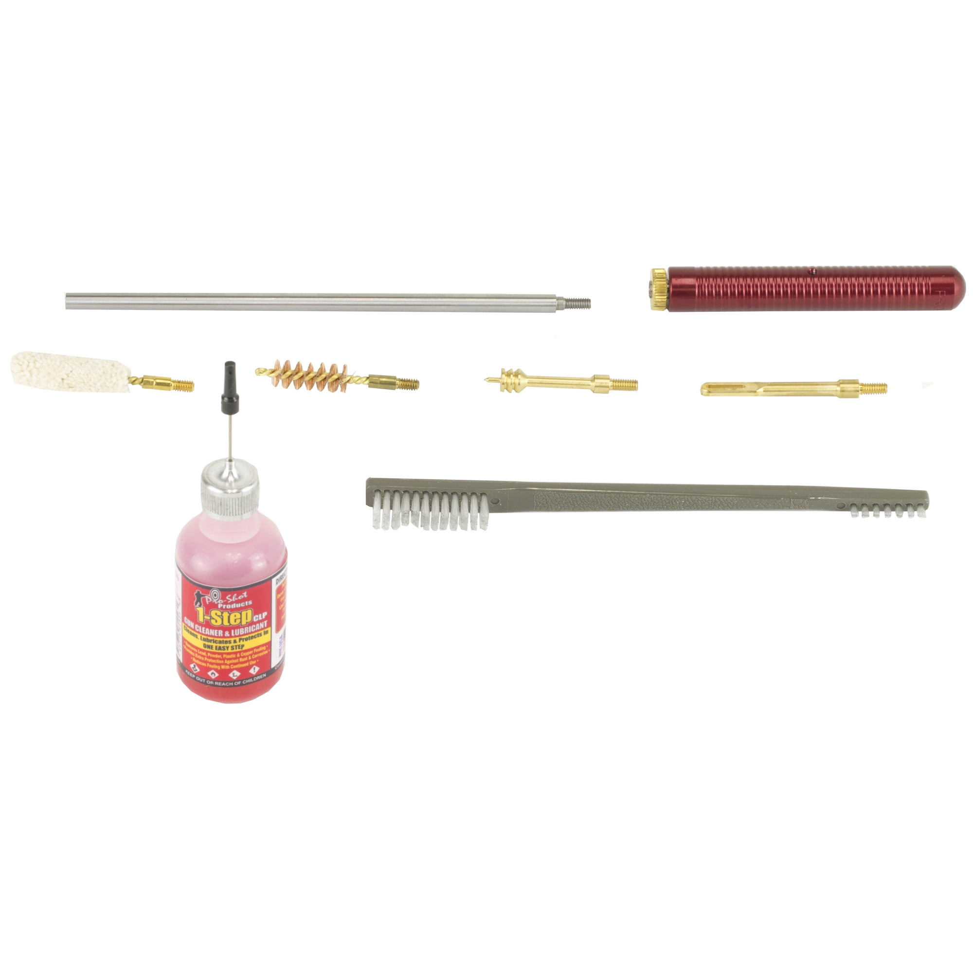 Pro-Shot Products Premium Classic Pistol Cleaning Kit, For 38/357/9MM ...