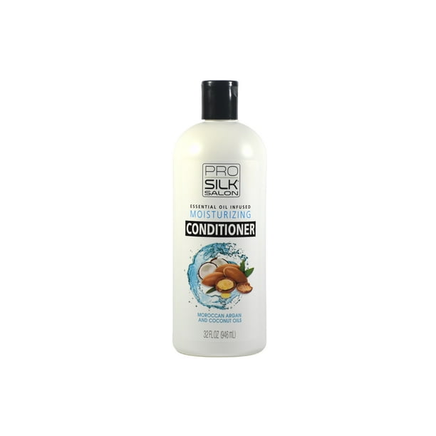Pro Silk Salon Moisturizing Conditioner with Moroccan Argan and Coconut ...