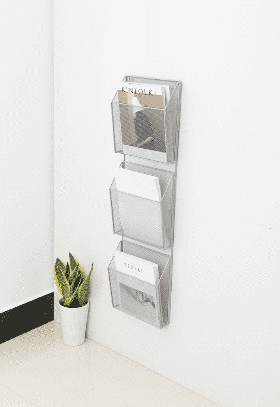 Pro Space Universal Mesh Three-Pack Wall Files with Hanger, Letter ...