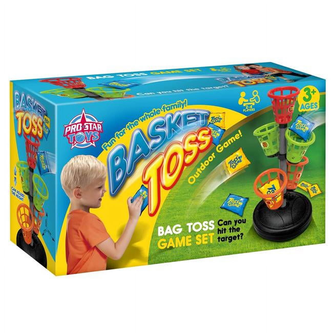 Pro Star Games Outdoor BH13045 Kids Bean Bag Lawn Basketball Toss Game ...