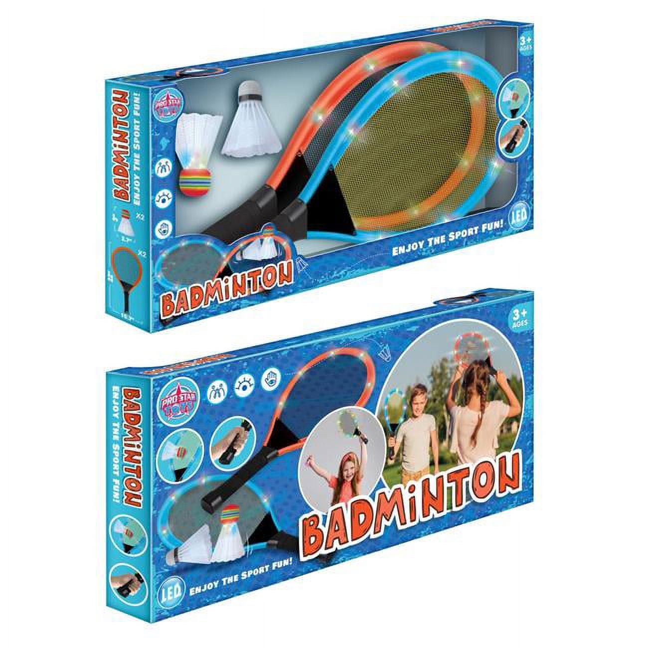 Pro Star Games PT16410 Kids Badminton & Tennis Racket Toys - Walmart.com