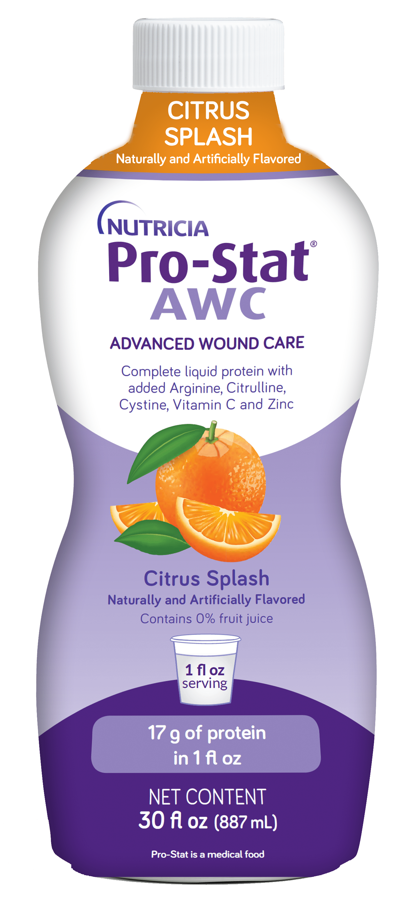 Pro-Stat AWC Citrus Splash - Hydrolyzed Protein Recovery Drink, Healing ...