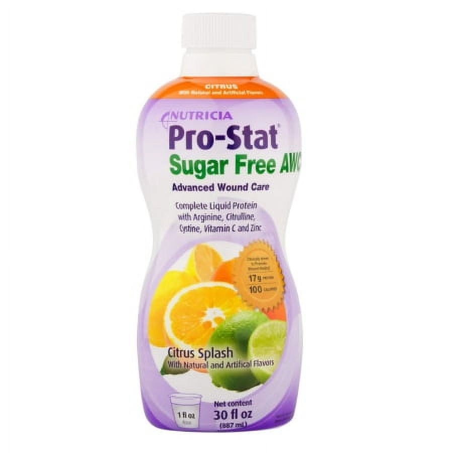 Pro-Stat Sugar Free AWC Protein Supplement Citrus Splash Flavor 30 oz ...