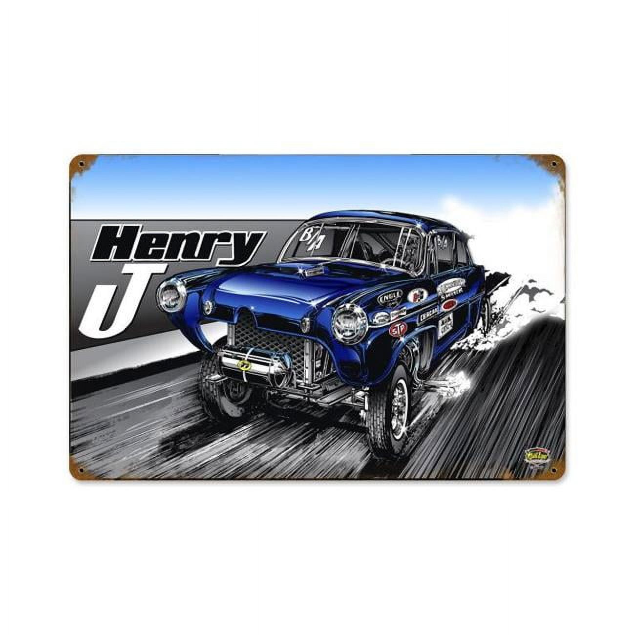Pro Street Diecast SLP035 Henry J Metal Sign - Walmart.com