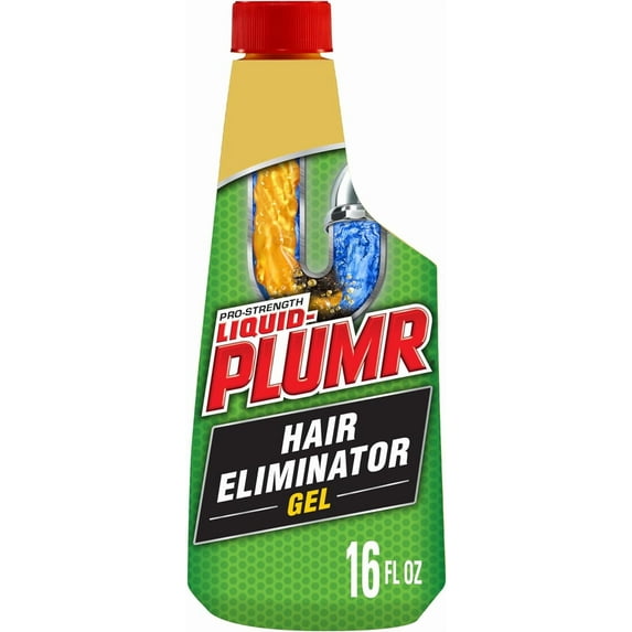 Pro-Strength Hair Eliminator Gel Clog Remover, Hair Clog Remover and ...