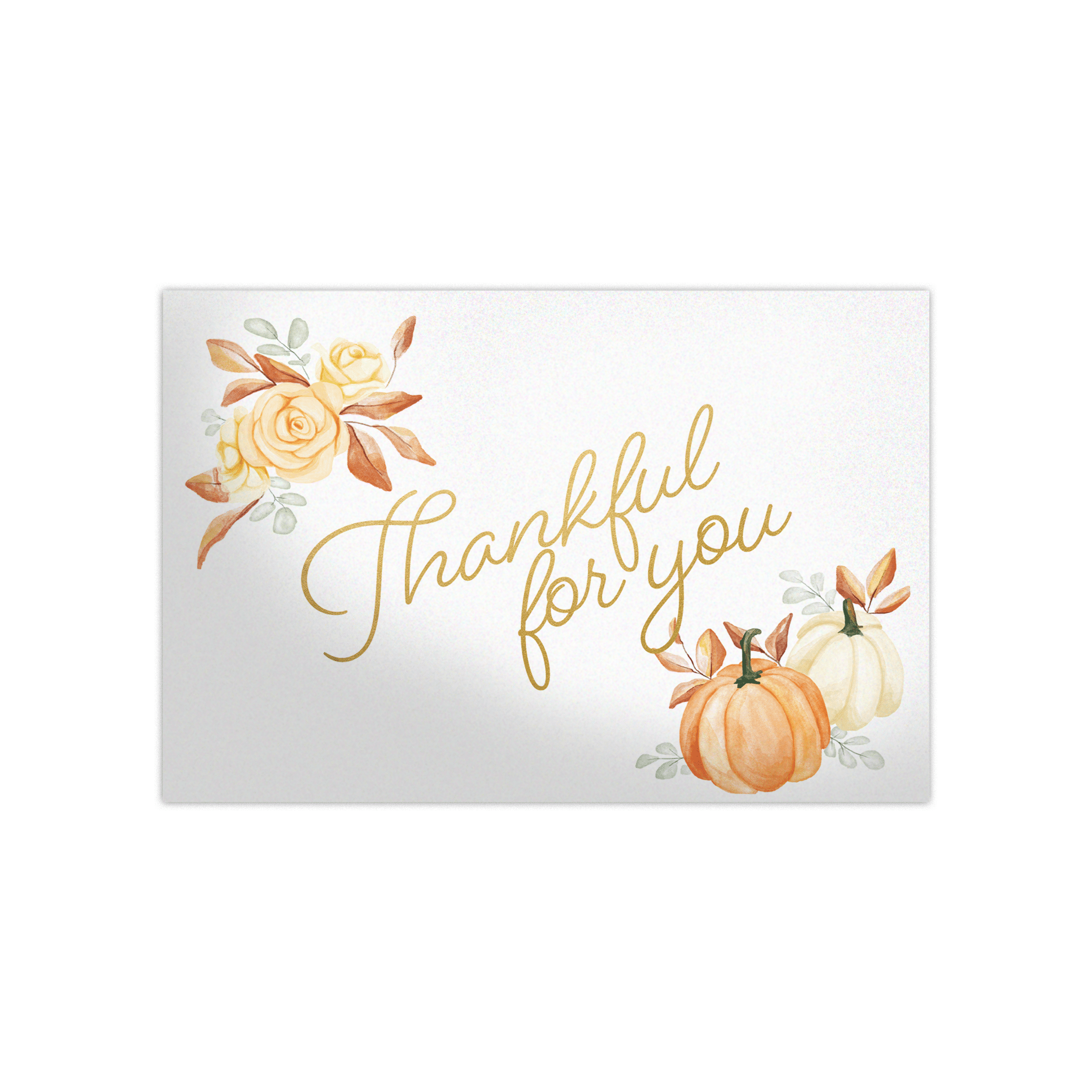 Pro Supply Global (50) count of 4x6 Thankful for You Thank You Insert ...