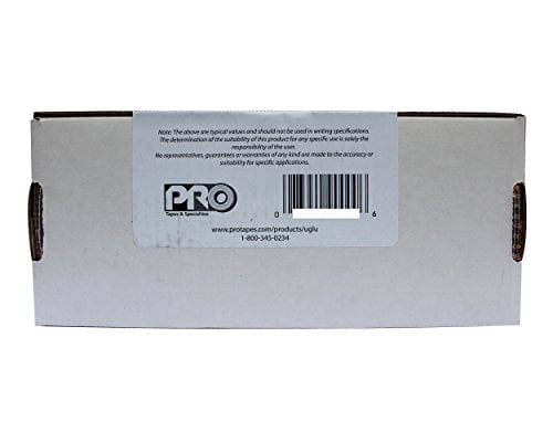 Pro Tapes U-Gl Uglu U 1" X 3" Adhesive Adheisive Strip, Clear - Walmart.com