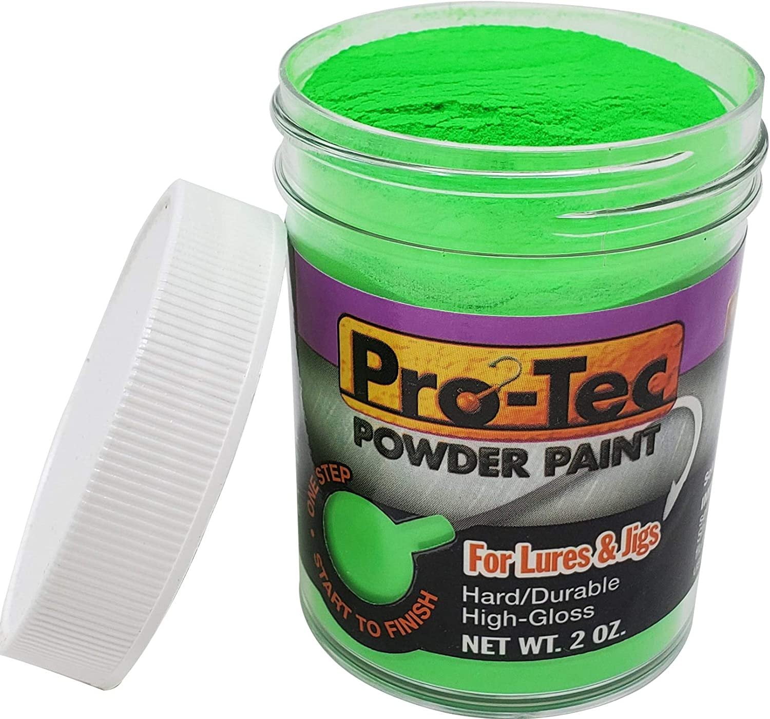 Pro-Tec Jigs and Lures Powder Paints, Jig Head Fishing Paint, Fishing Lure Paint - High Gloss ...