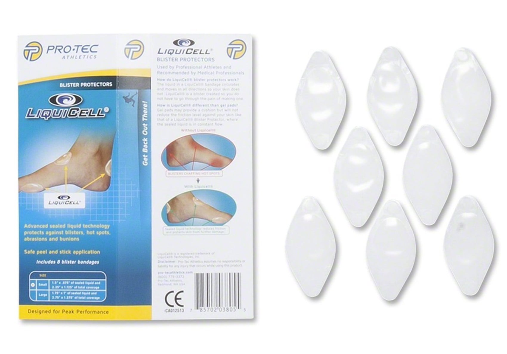 Pro Tec LiquiCell Blister Bands - Walmart.com