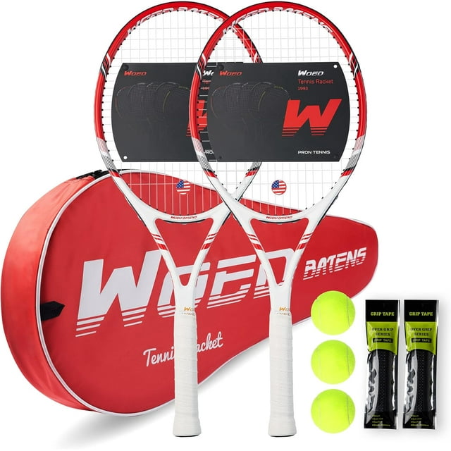 Pro Tennis Racket for Adults, 2 Player 27 inch Speed Tennis Racquet ...