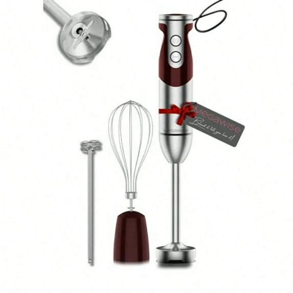 Pro Titanium Reinforced 3-in-1 Immersion Corded Hand Blender Powerful ...