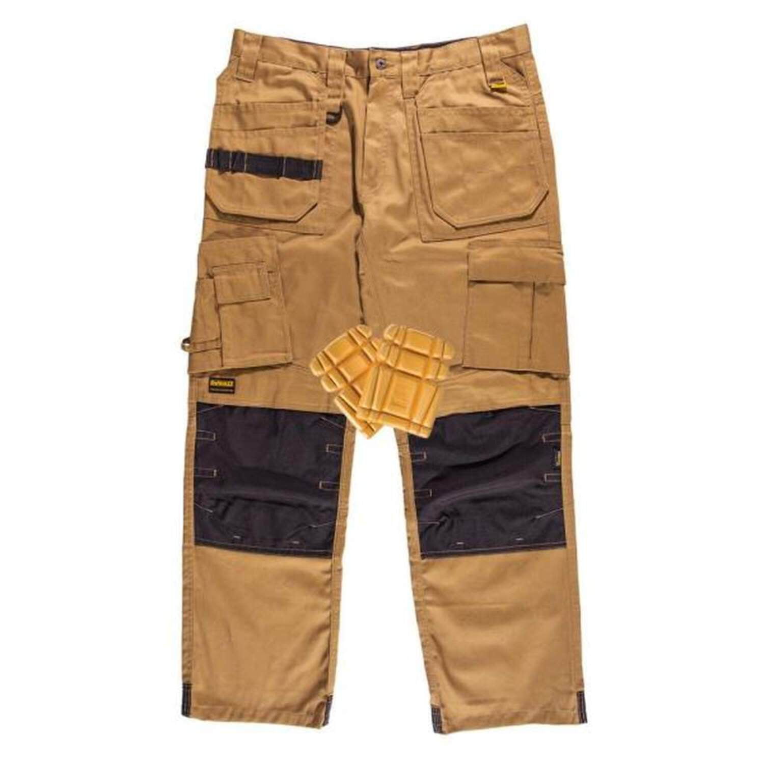 Pro Tradesman Combo Men's 40 in. W X 31 in. L Tan Polyester/Cotton ...