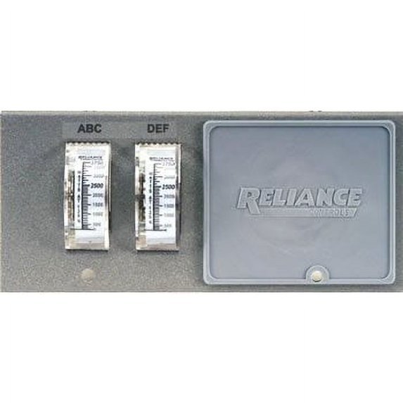 Pro/Tran Transfer Switch Watt Meter Plate WP7500$$Garden & Patio ...