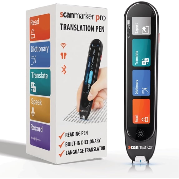 Pro | Translation Pen & Reading Pen for Kids & Adults | Assistive Tool ...