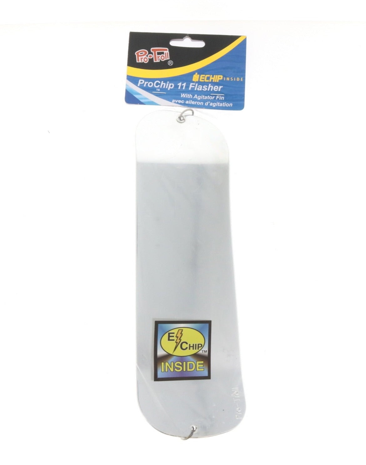 Pro Troll #PC11-627 Pro Chip 11 Flasher With Agitator Fin Plain Chrome ...