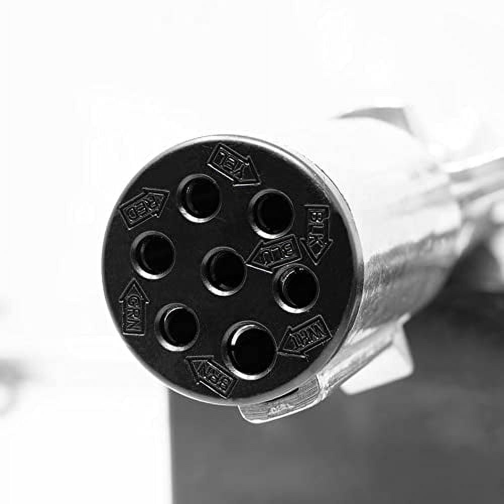 Pro Trucking Products 15' 7 Way Coiled Electrical Cable with 12 Inch ...