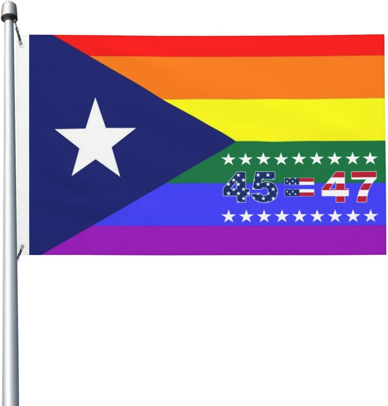 Pro Trump 45 47 President 2024 47th Potus Flag 3x5 Feet Double-Sided ...