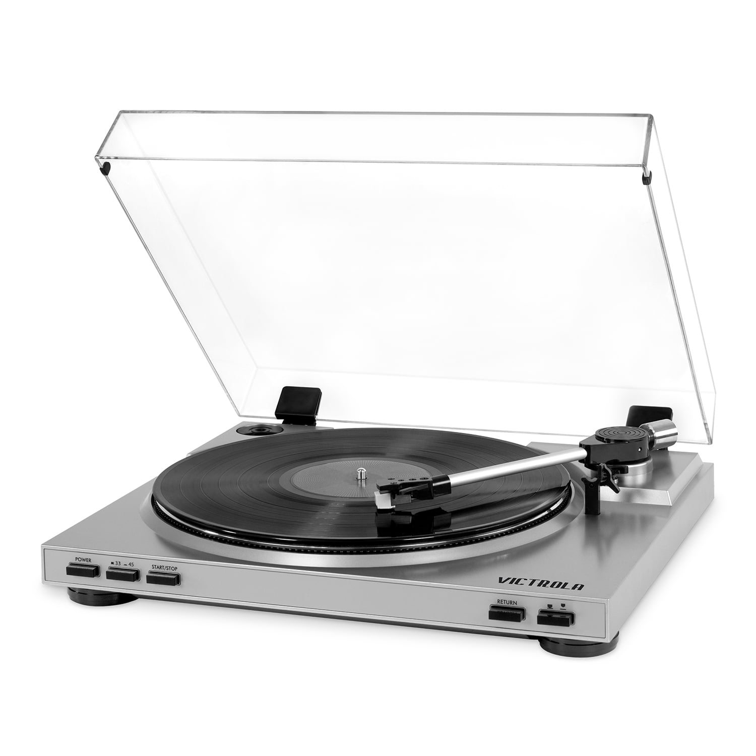 Victrola Pro USB Vinyl Record Player with 2-Speed Turntable and Dust ...