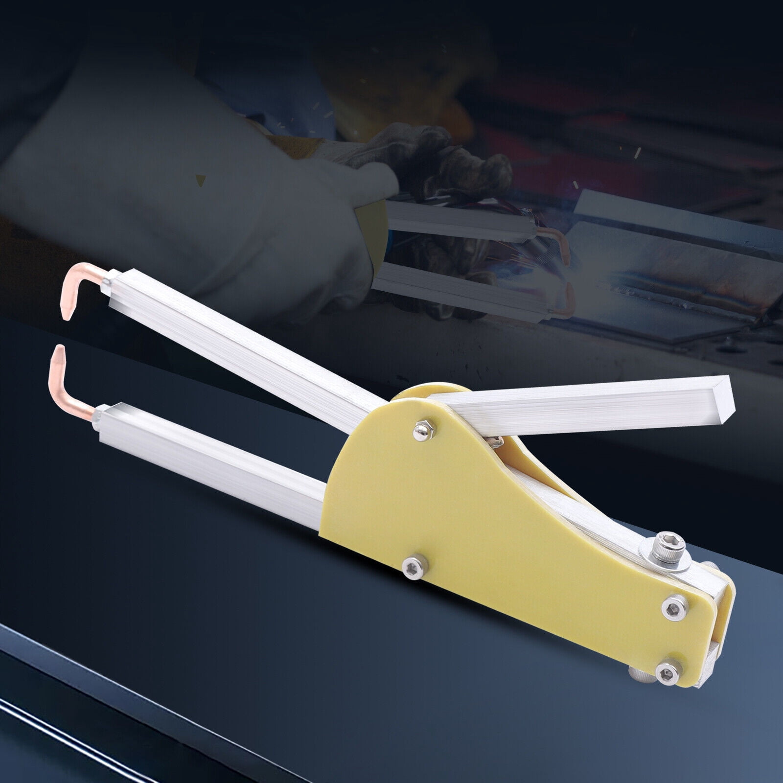 Pro Welding Pilers Clamp for Spot Welder Stainless Steel Iron Plate ...