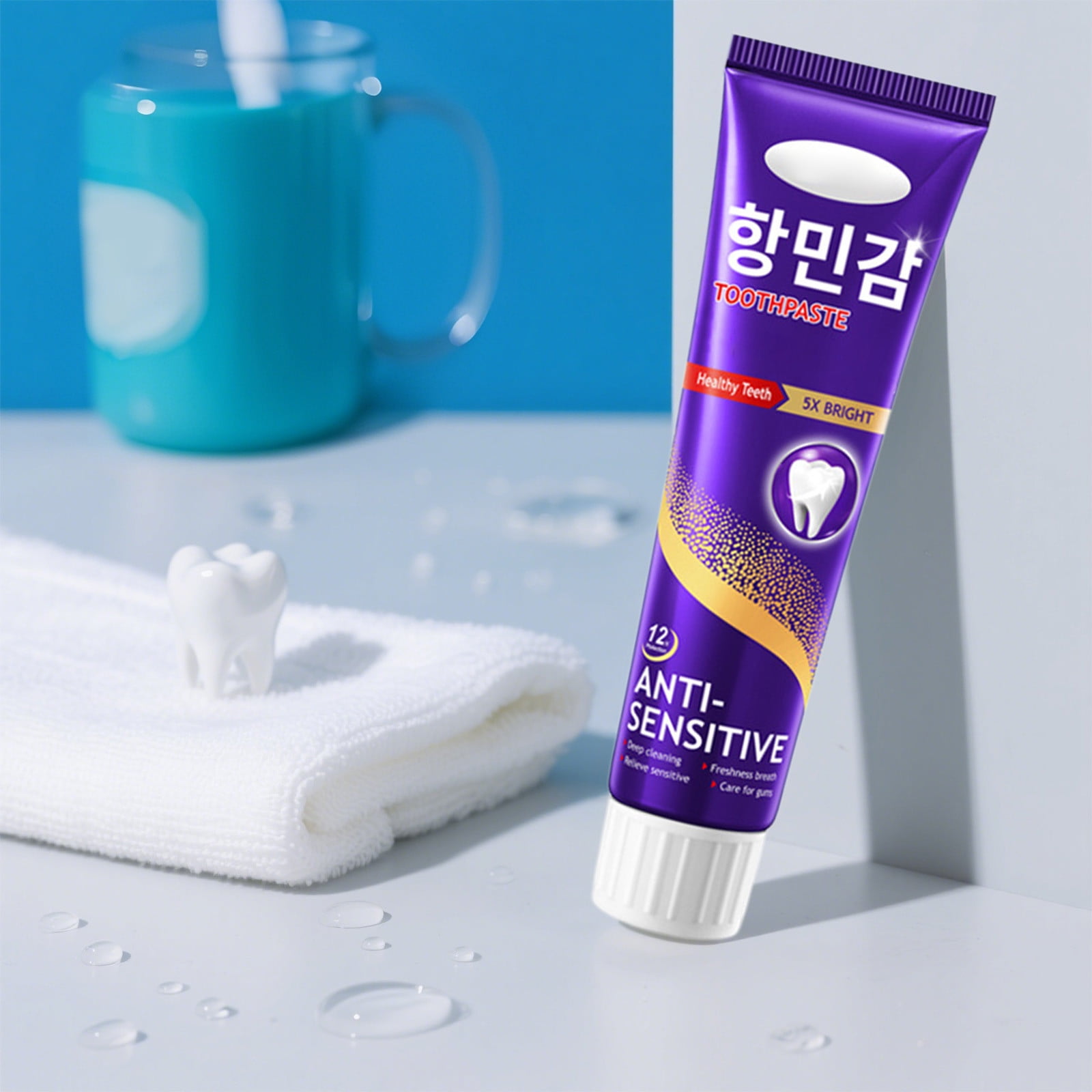 Pro Whitening Toothpaste 100g - Intensive Stain Removal with Gentle ...