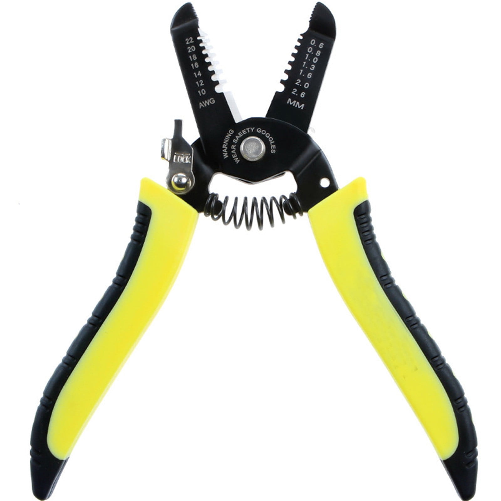 Pro Wire Cable Striper Cutter Stripper Crimper Pliers Terminal ...
