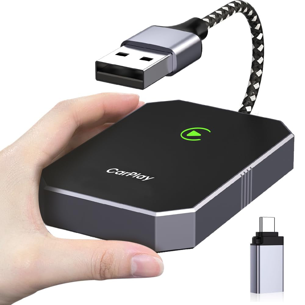 Pro Wireless Carplay Adapter,2024 Upgrade Carplay Wireless Adapter ...