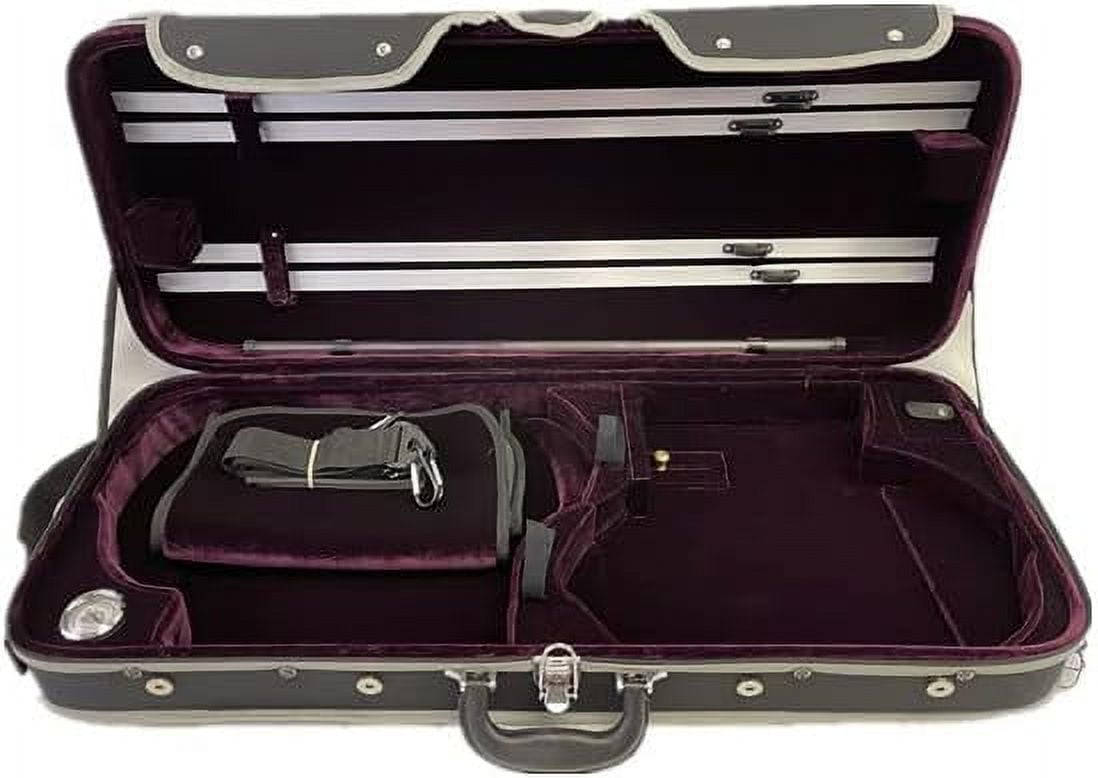 Pro Wooden 4/4 Double Violin/Viola Case(Adjustable) - DVAC-950 ...